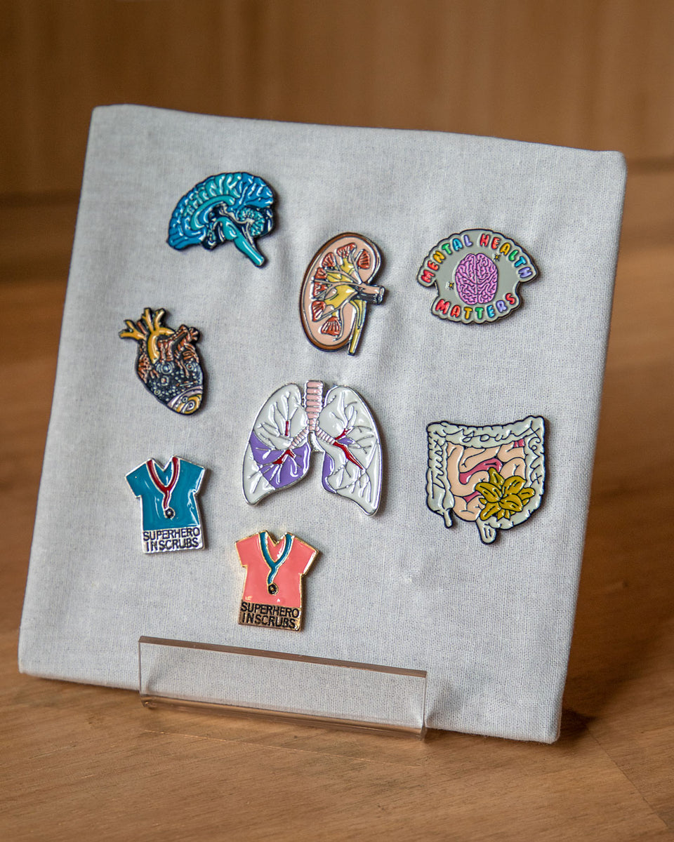 Enamel Pins – Hunter Scrubs