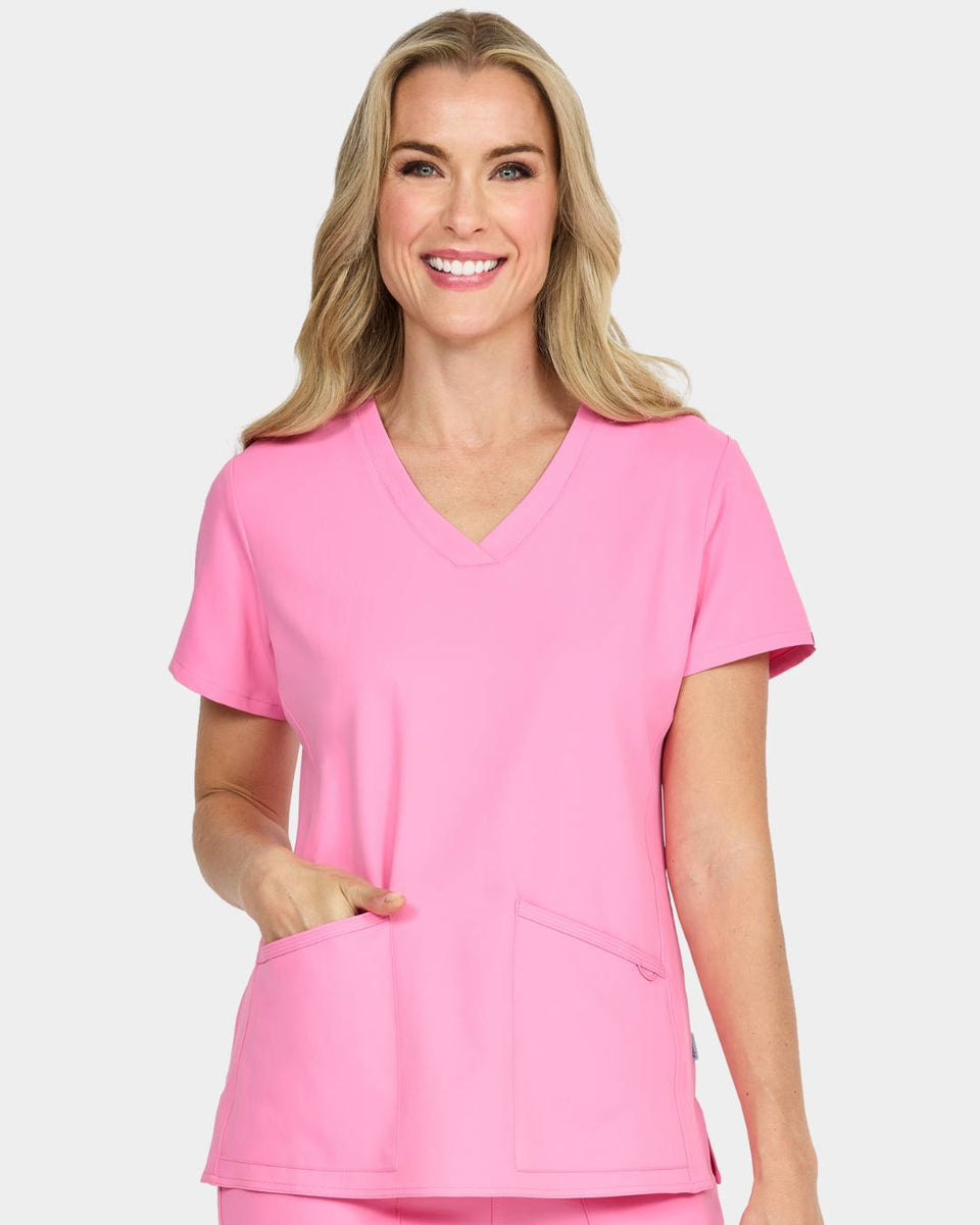 Zavate Focus V-Neck Scrub Top - 1165 | Stylish & Fashionable Scrubs ...