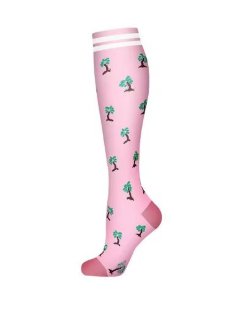 Palm Trees Compression Socks – Hunter Scrubs