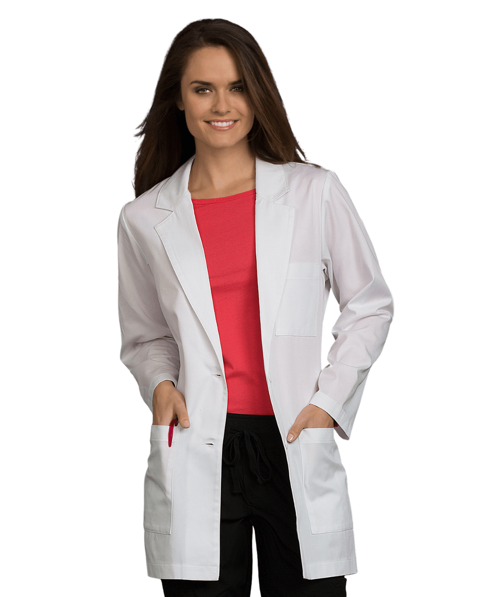Peaches Women's Short Lab Coat - 6089 – Hunter Scrubs